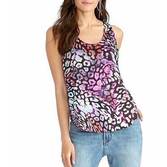 RACHEL Rachel Roy | Tops | Rachel Rachel Roy Animalprint Top | Poshmark